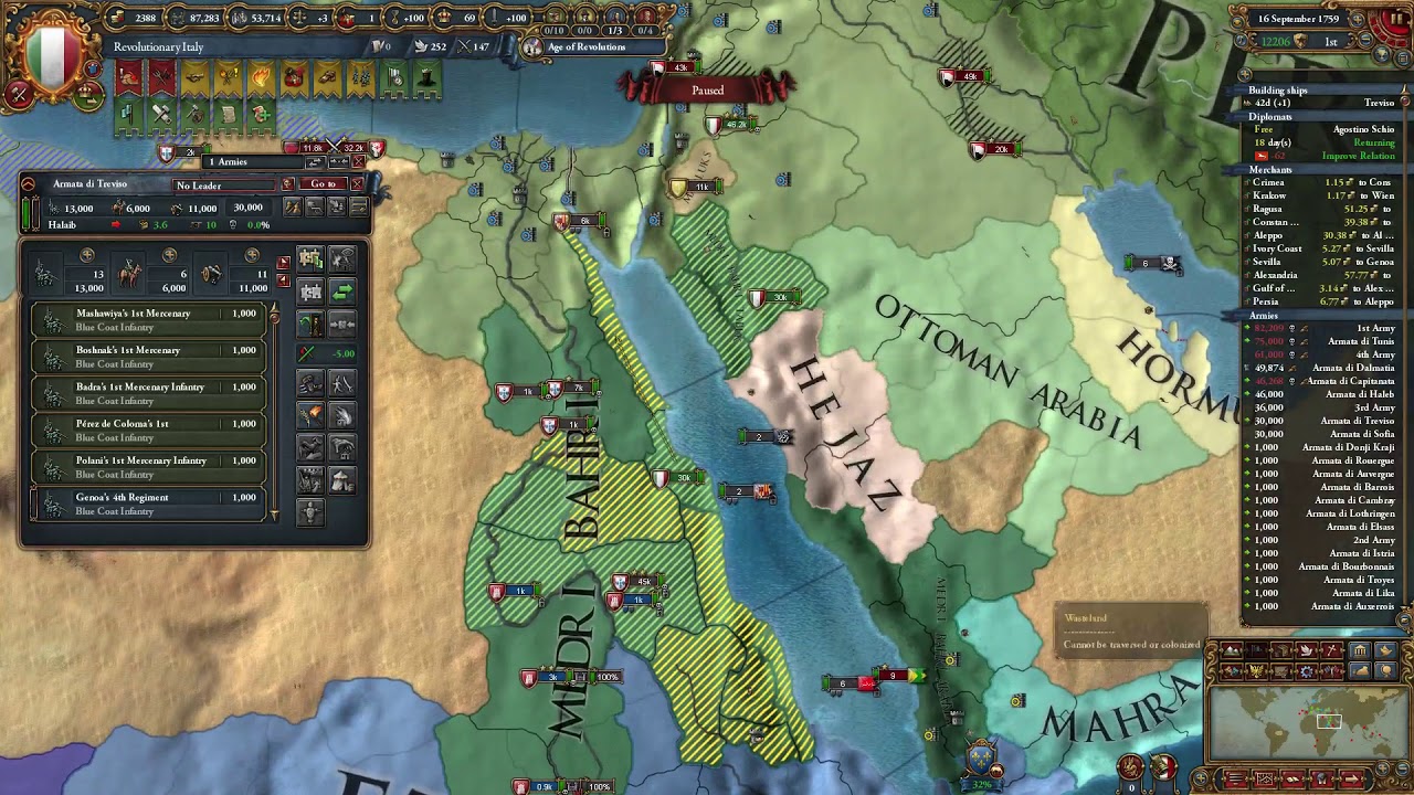 Eu4 Revolutionary Italy Ep.13 Rebels and the French! - YouTube