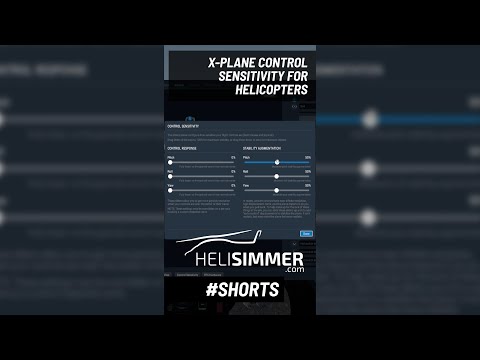 Quick tip: X-Plane control sensitivities for helicopters - YouTube