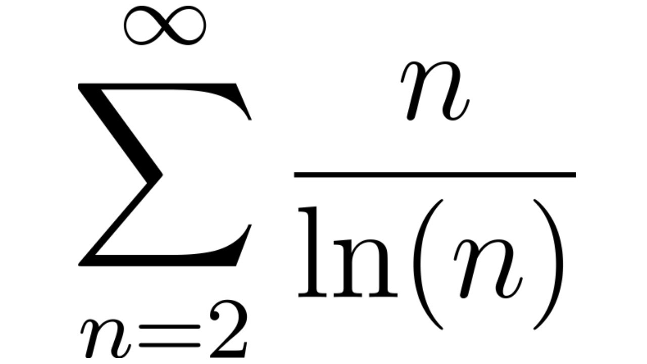 Infinite Series SUM n ln n Does It Converge Or Diverge YouTube