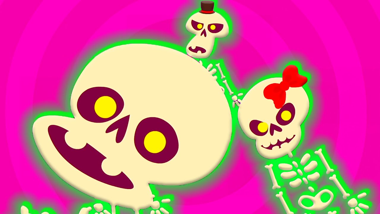 Chumbala Cachumbala! 🎃| Spooky Skeleton Song for Kids! | Halloween Song ...