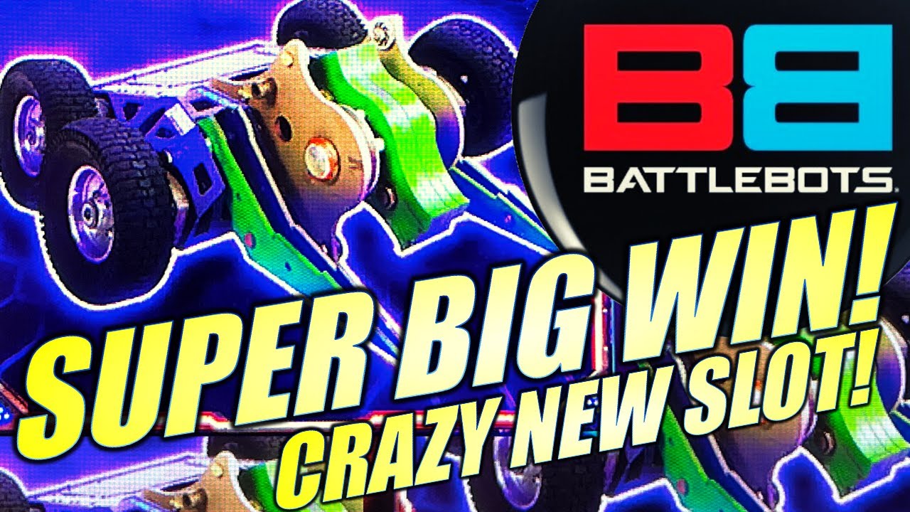 ★SUPER BIG WIN!★ NEW!! THIS WAS CRAZY!! 🤖 BATTLEBOTS Slot Machine ...