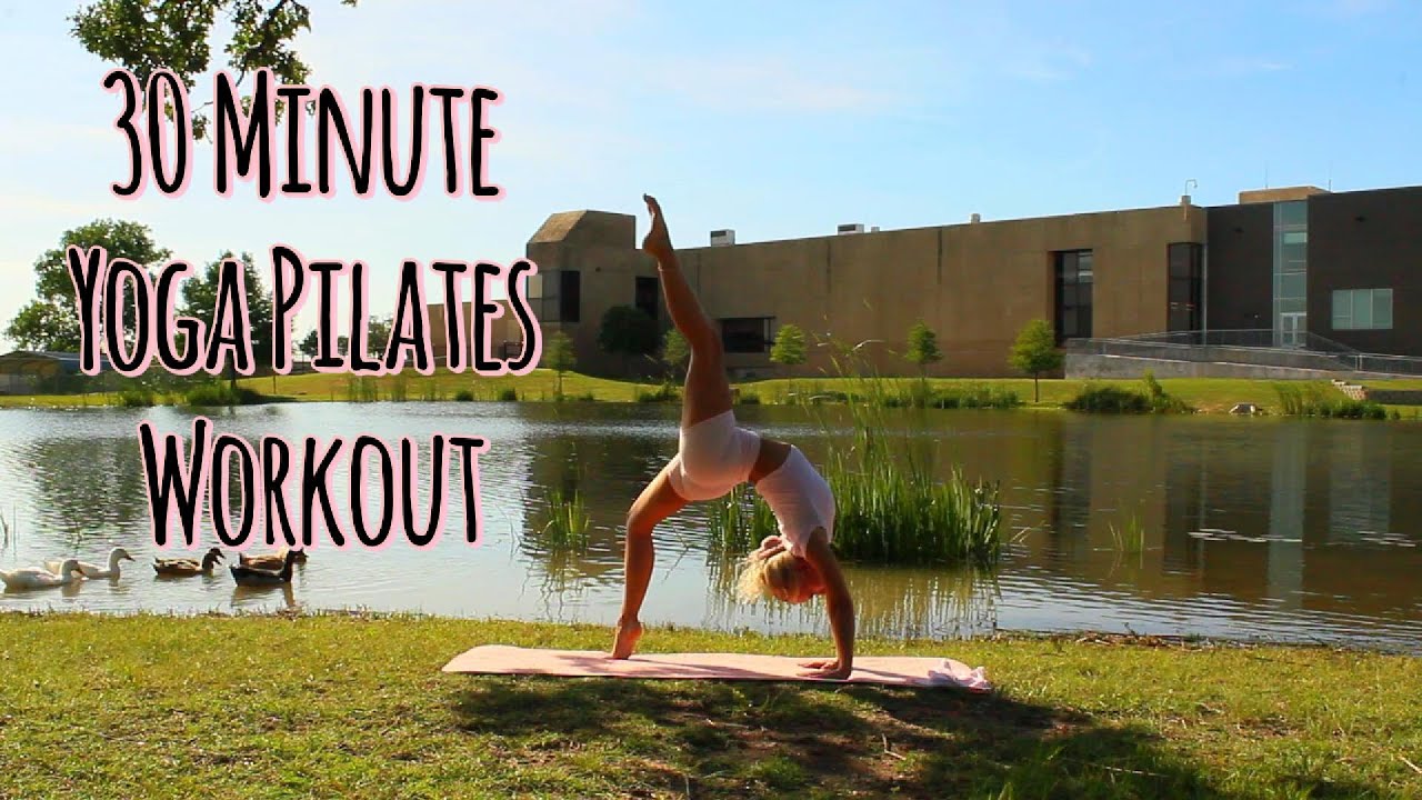 30 Minute 4th of July Yoga Pilates Flow | No equipment - YouTube