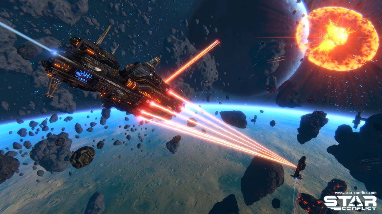 Новый взгляд на Star Conflict. Обзор любителя :) - YouTube
