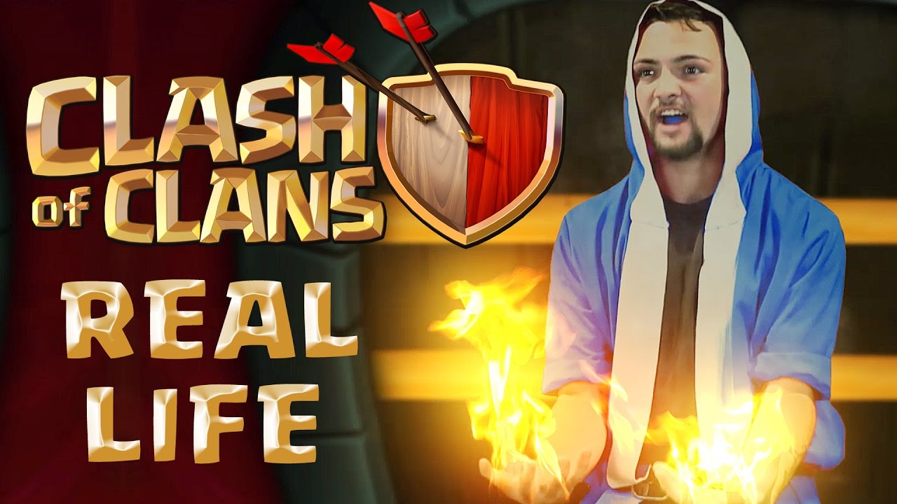 Clash Of Clans Wizards Real Life - YouTube