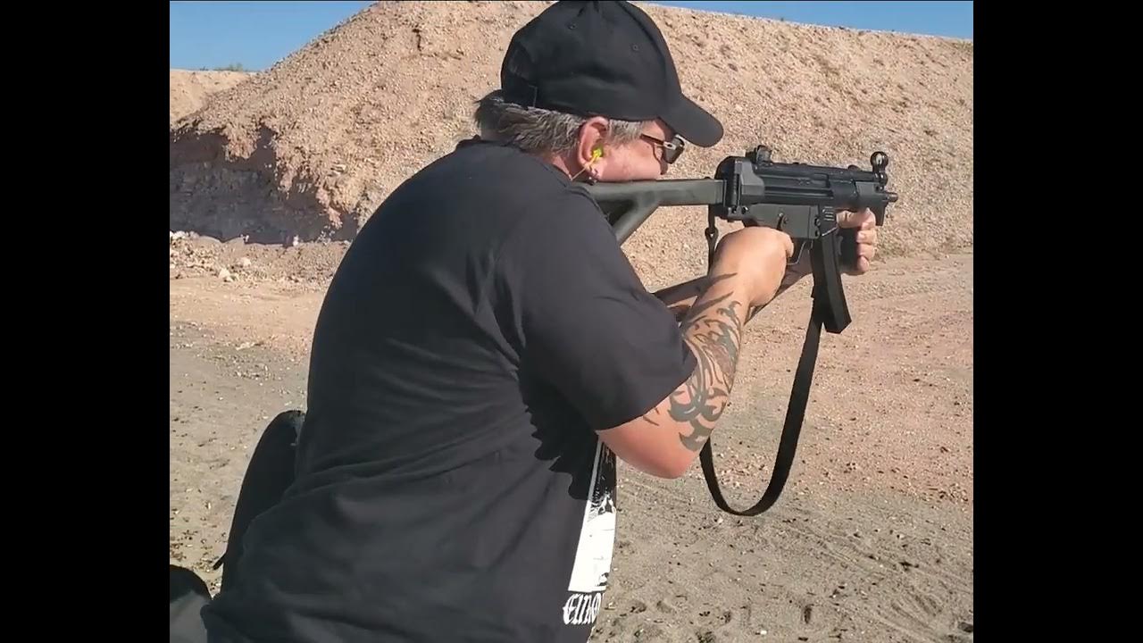 MP5K (POF MP5k) with Franklin armory binary trigger. - YouTube