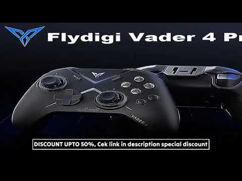 Flydigi Vader 4 Pro Controller Vibrate Trigger Switch 1000Hz Wireless Game Handle Support - YouTube