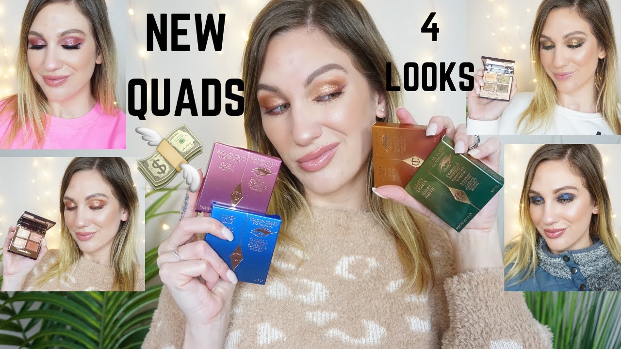 NEW! CHARLOTTE TILBURY EYE COLOUR MAGIC QUADS 4 LOOKS - YouTube