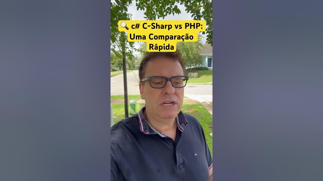 C C Sharp Ou Php Uma Comparação Rápida Dev Dotnet Php Csharp Backend Api Youtube