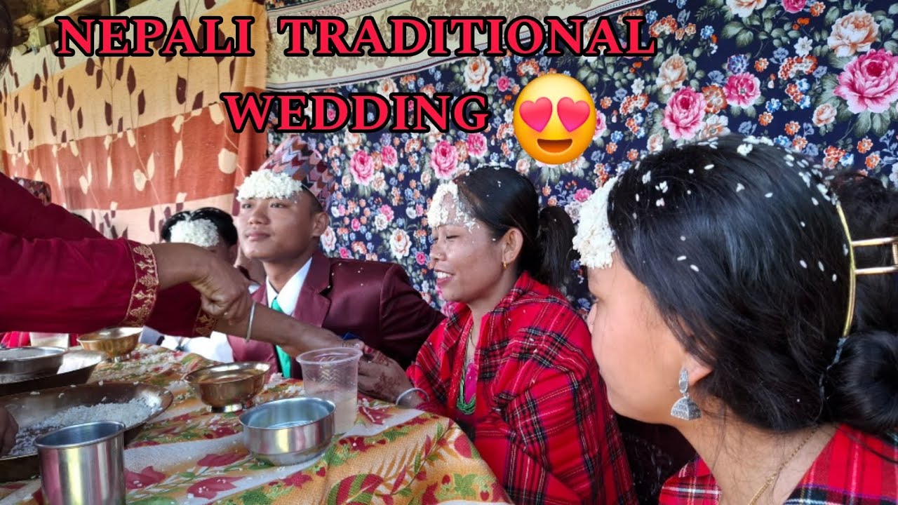 NEPALI TRADITIONAL WEDDING 😍 [ KIRAT RAI CULTURE ] NEPALI VILLAGE ...