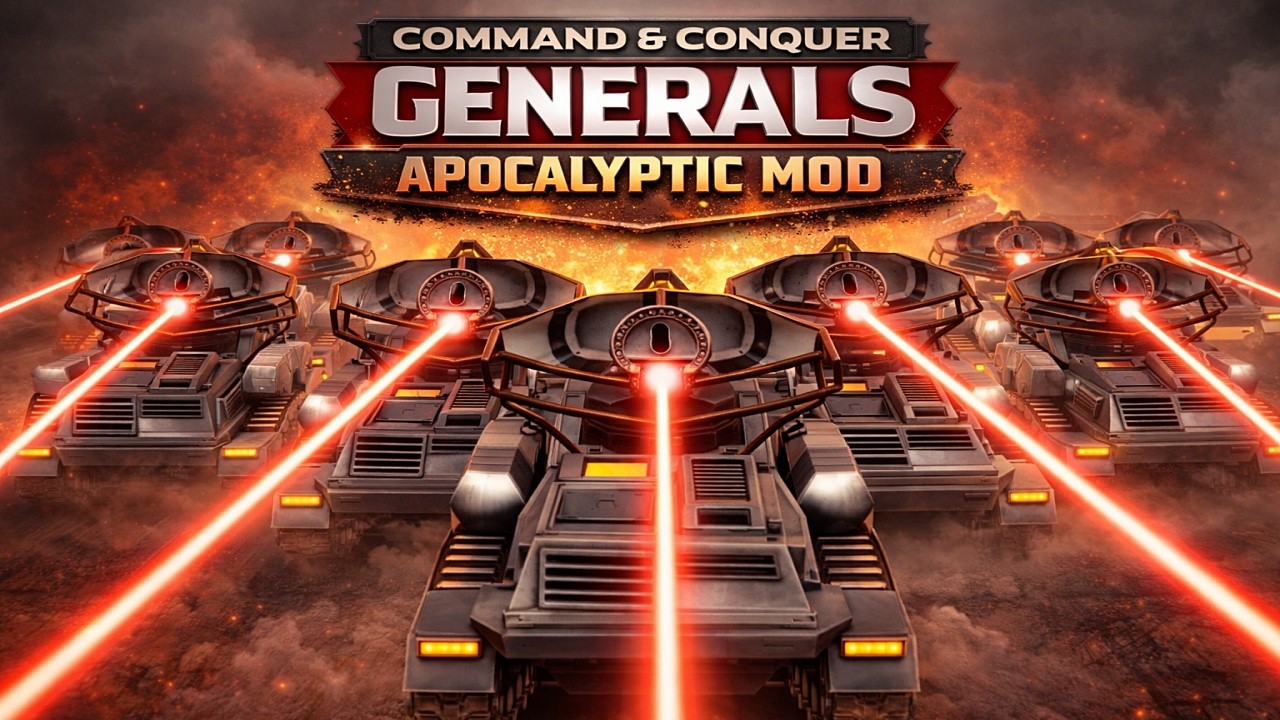 Generals Zero Hour | Apocalyptic Mod | When Laser Walls Stop Seven ...