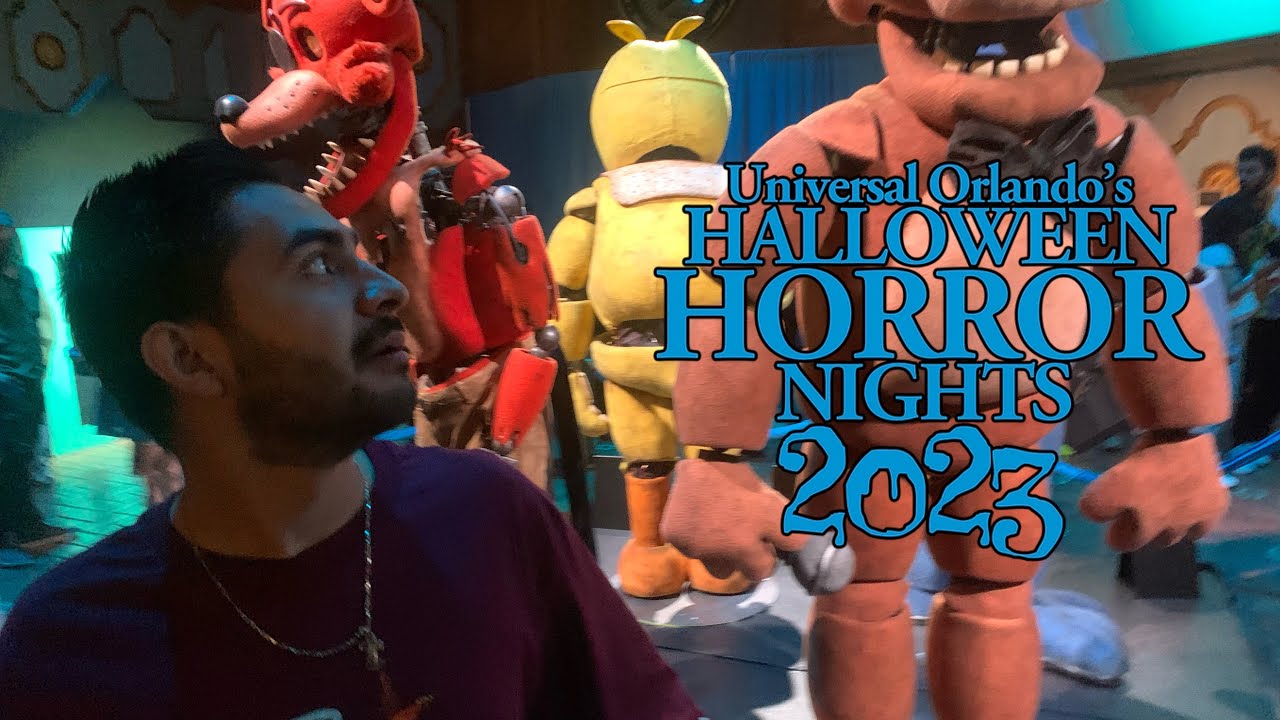 Halloween horror nights 2023 is not scary - YouTube