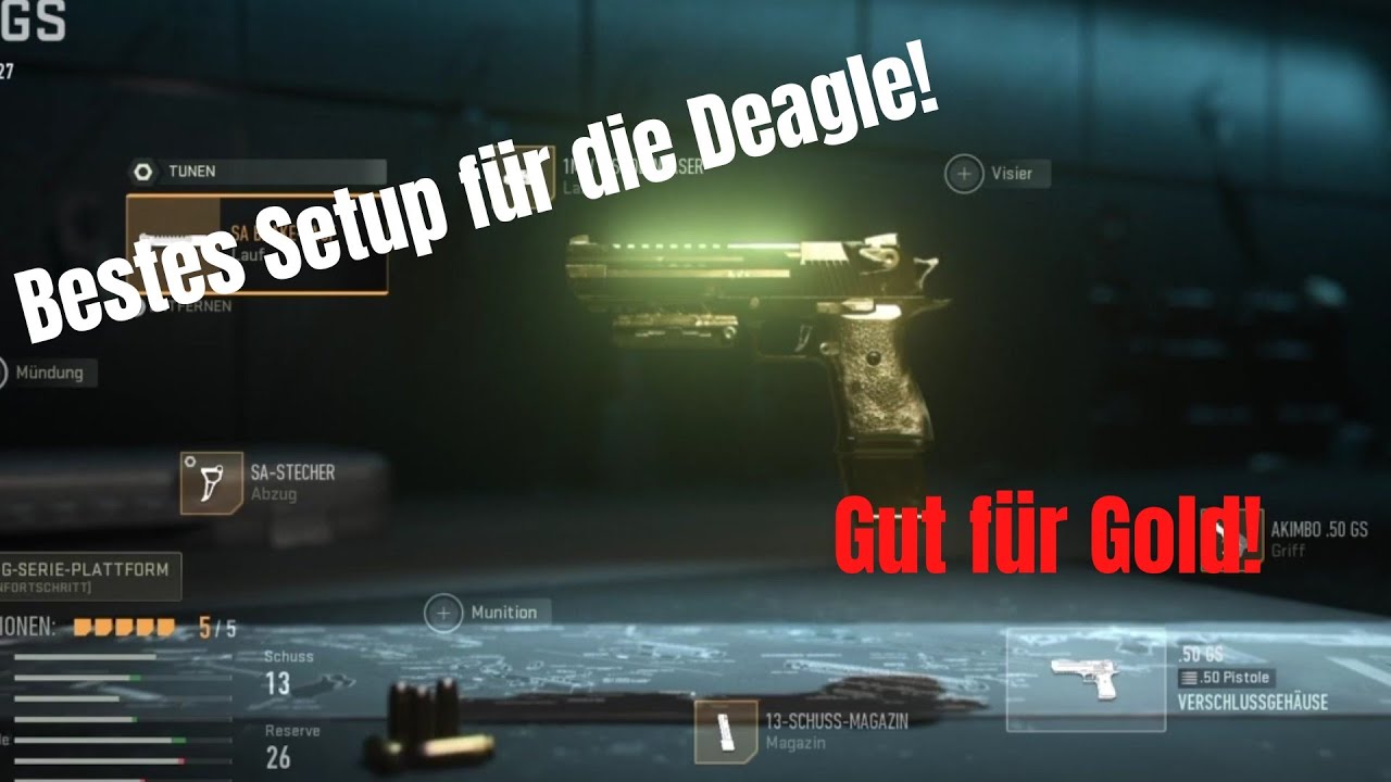 Bestes Setup für die .50GS/ Deagle | Call of Duty Modern Warfare 2 2022 ...