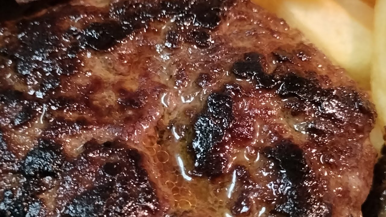 Juicy Chuck Burgers & Fries/Real Time Cooking/ #burgers #fries #cooking ...