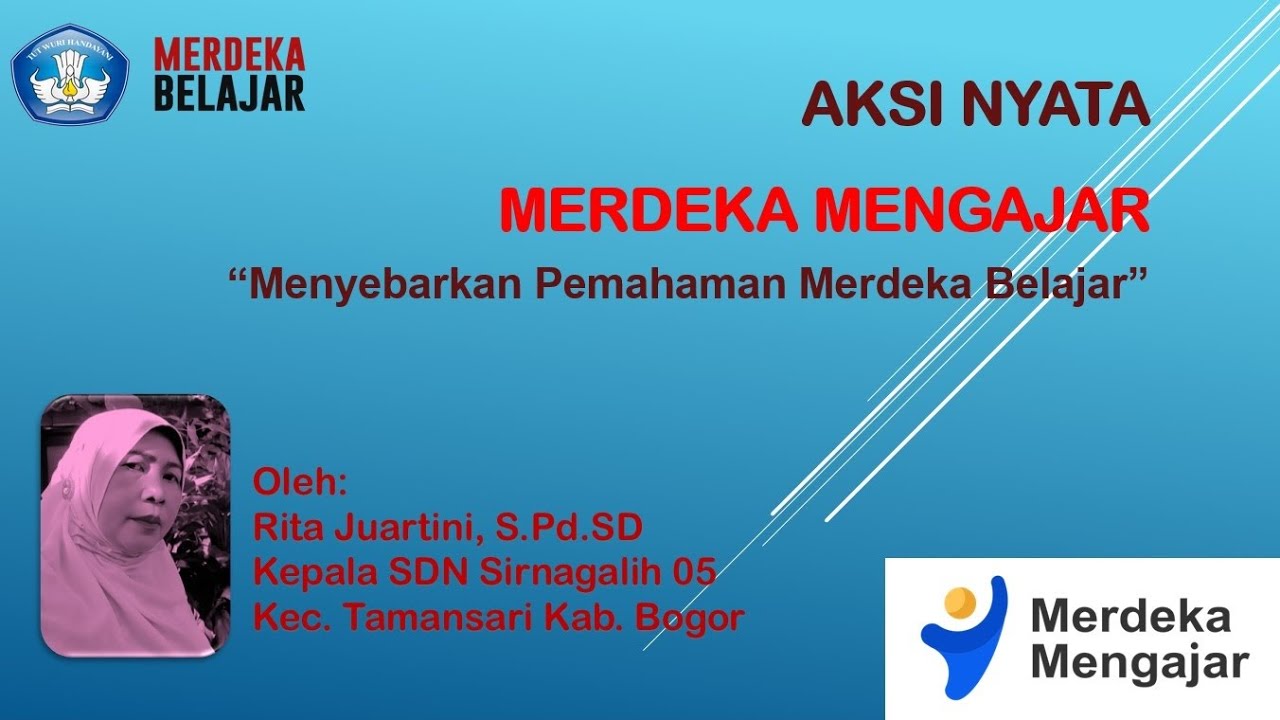 MERDEKA MENGAJAR || Aksi Nyata Tofik 1 - Merdeka Mengajar - YouTube