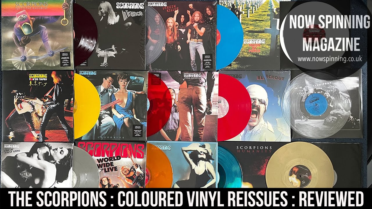 The Scorpions : All 12 Coloured Vinyl Remastered Reissues Reviewed ...