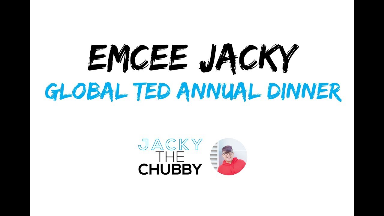 Emcee Jacky @ GlobalTed Annual Dinner - YouTube