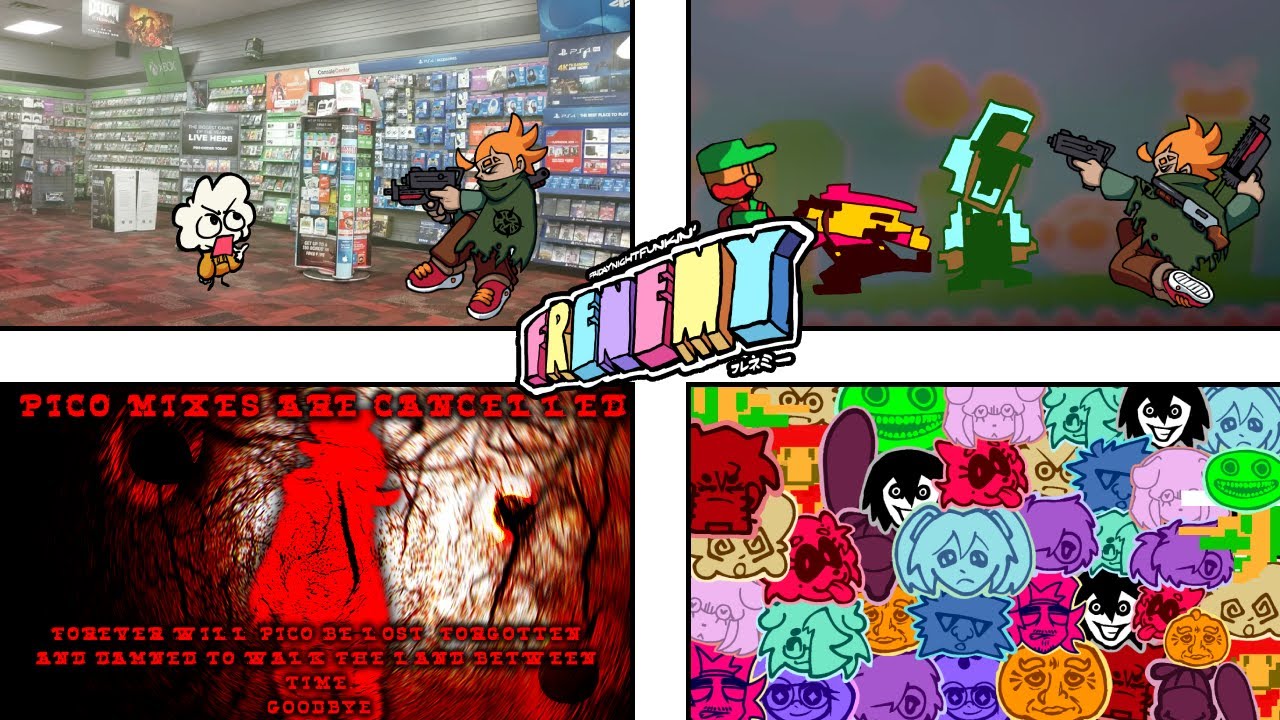 Friday Night Funkin' Frenemy | Forget Me Not Update (FNF Mod/Pico Mix ...