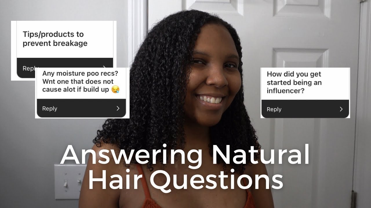 Finally Addressing Your Natural Hair Questions - YouTube