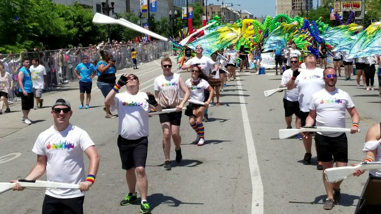 Chicago Pride Guard - 2018 Chicago Pride Parade - YouTube