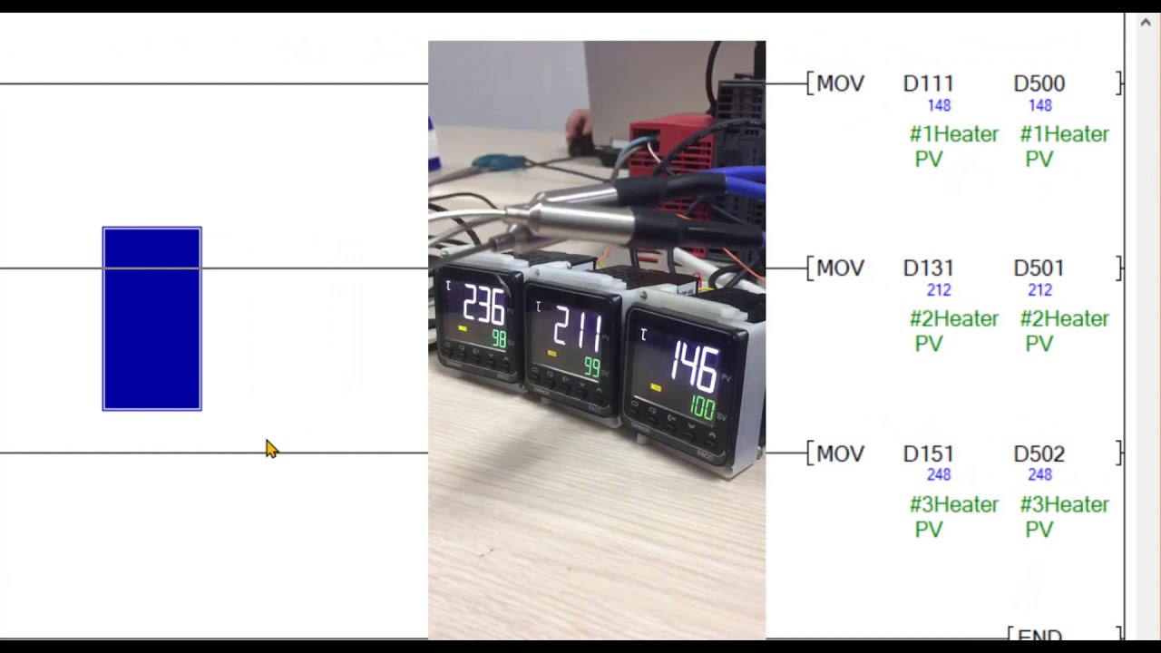 2. Mitsubishi QJ71C24N & Omron E5CC_ Modbus Comunication - YouTube