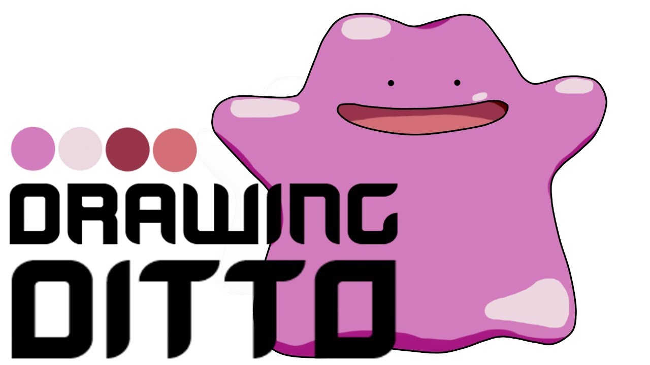 Drawing Ditto - Pokemon (Menggambar Pokemon) by OST ANIME ID - YouTube