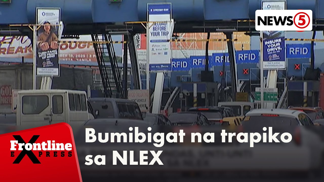 Trapiko sa NLEX, bumibigat na habang nagsisiuwian ang mga motorista ...
