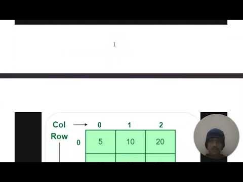 Types of Arrays, 1D array with program. - YouTube