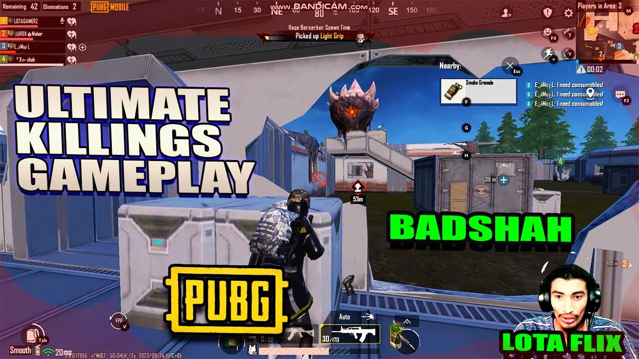 Ultimate Kills PUBG Amazing Gameplay By Lota Gamerz | Class Comentry ...