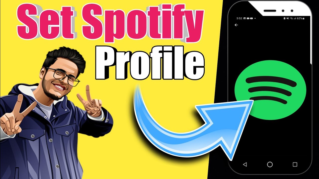 How To Customise Spotify Profile | Spotify Account Mein Photo Kaise ...