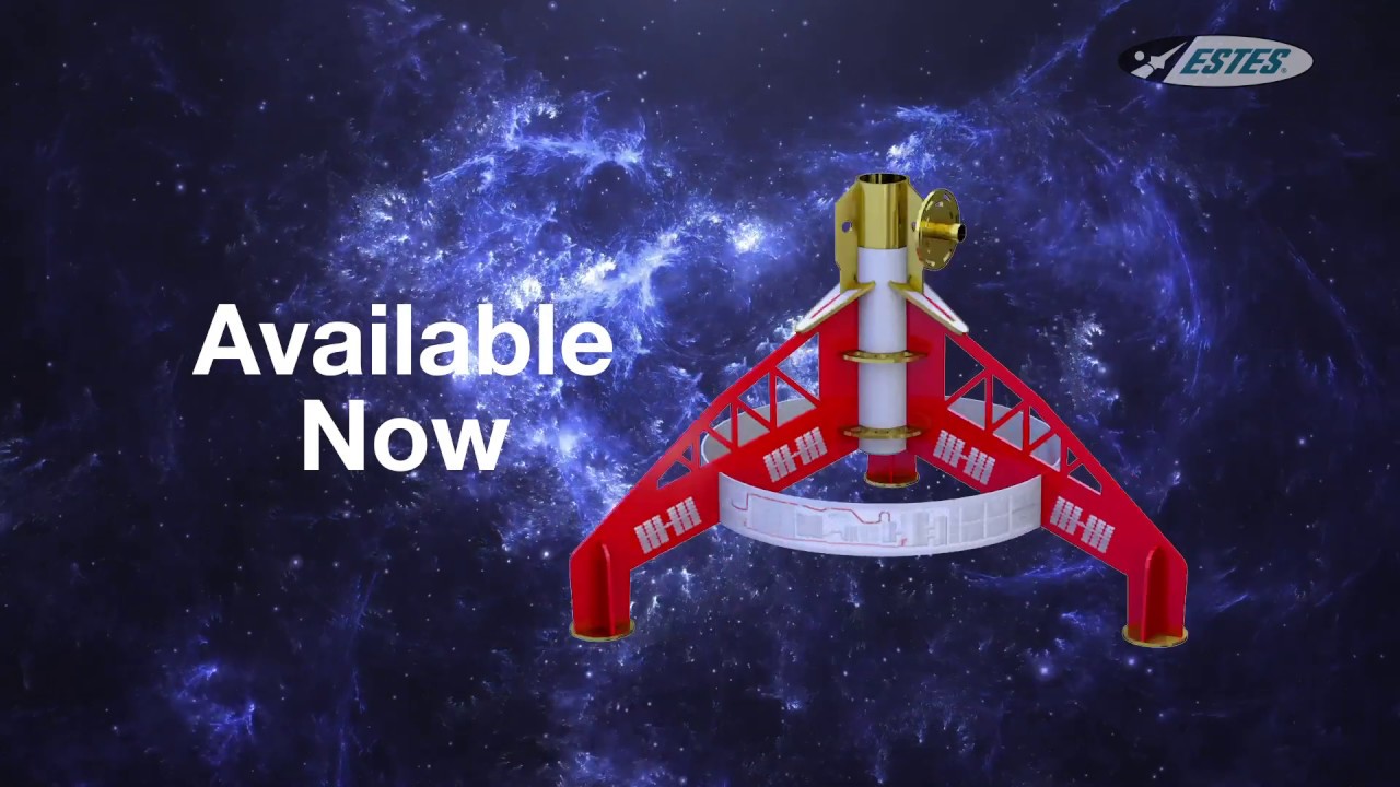 Estes Space Corps Lunar Scout Rocket - YouTube