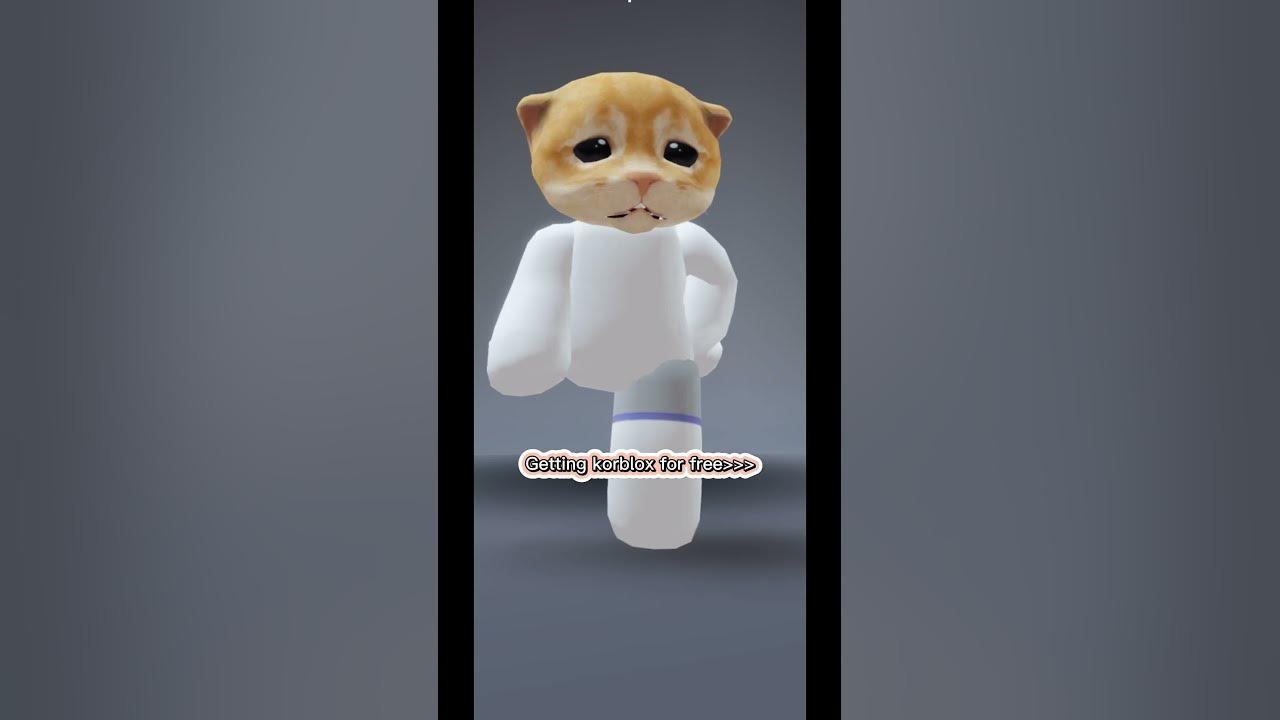 KORBLOX FOR FREE?!?😍 - YouTube