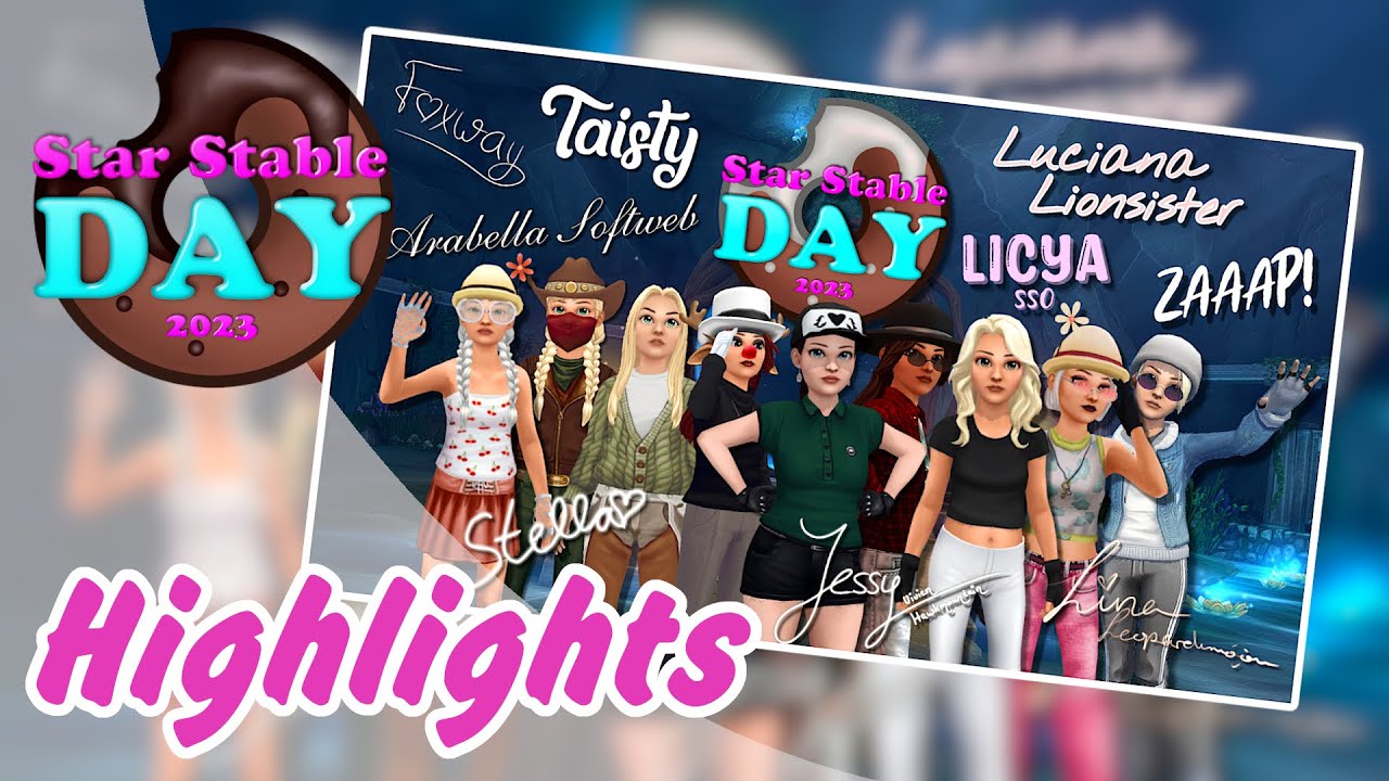 Star Stable [SSO] Highlights vom SSO Day 2023 (3. SSO Day)!!! - YouTube