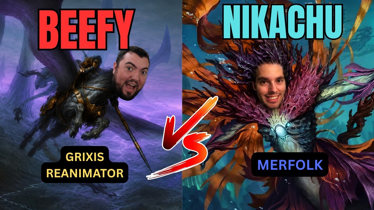BEEFY VS NIKACHU (Grixis Reanimator Vs MERFOLK) - YouTube