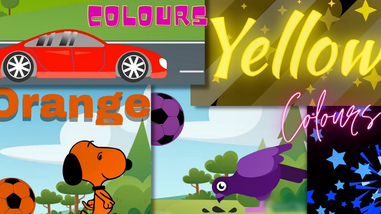 Learn Colours with Animation | Colors for kids #colors #kids_learning # ...