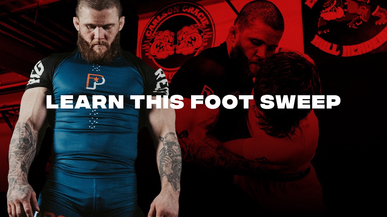 The most satisfying foot sweep for JiuJitsu - Owen Livesey - YouTube