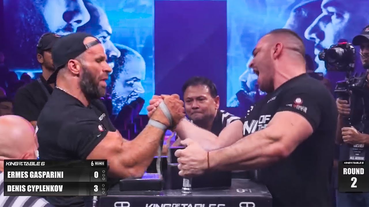 Ermes Gasparini VS Denis Cyplenkov | Armwrestling Match - YouTube