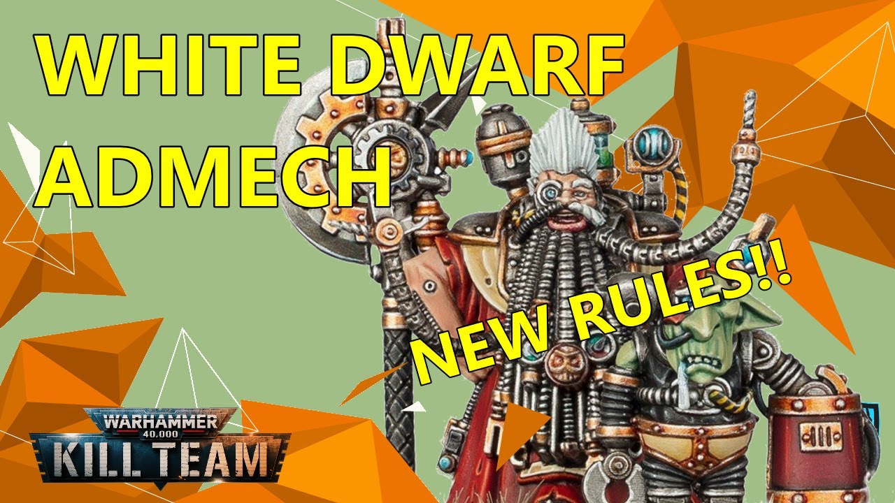Kill Team White Dwarf Adeptus Mechanicus NEW RULES Is it worth it ...