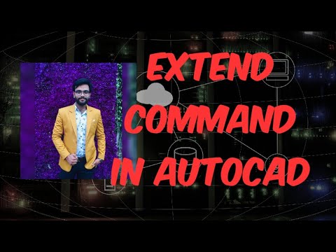 EXTEND COMMAND IN AUTOCAD - YouTube
