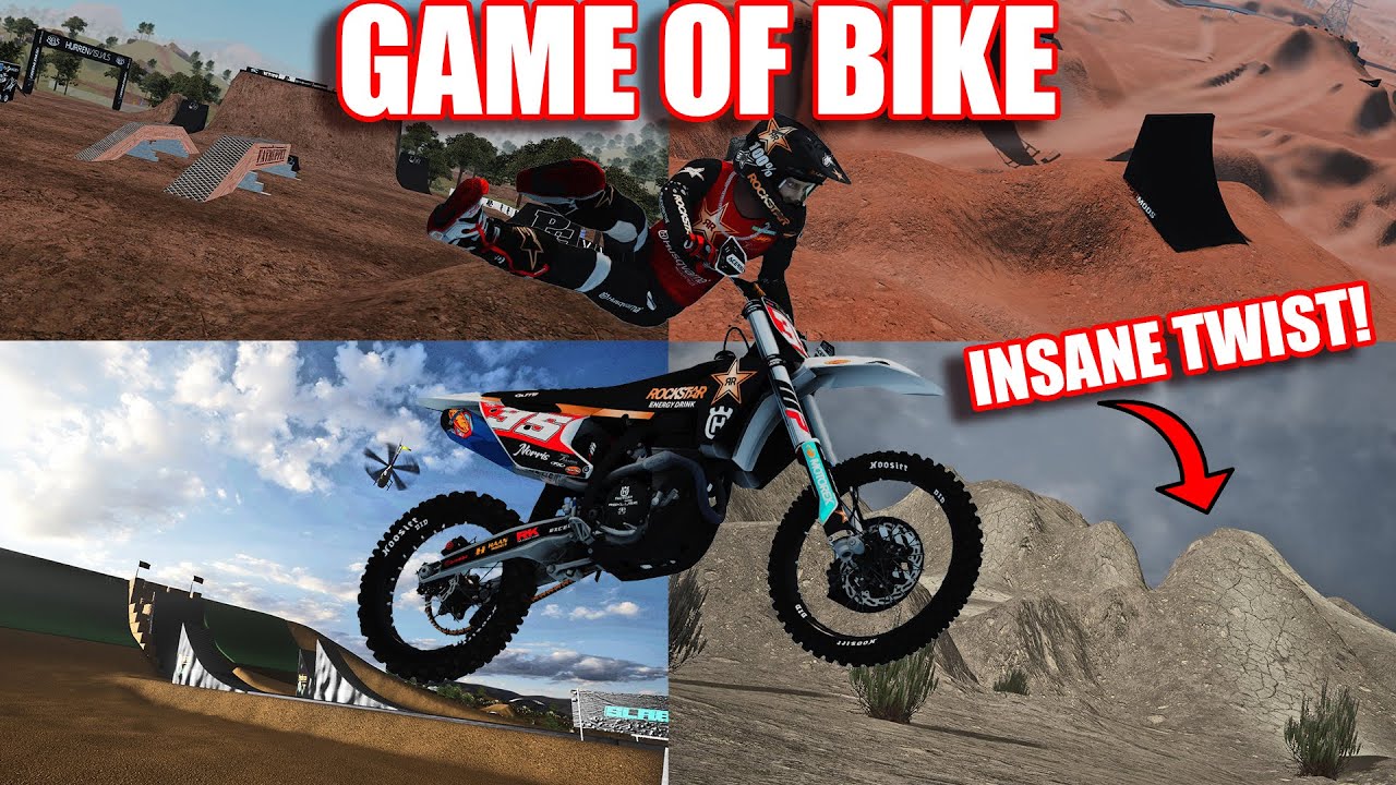 GAME OF BIKE BUT WE ADDED A HUGE CHALLENGE... (MXBIKES) - YouTube