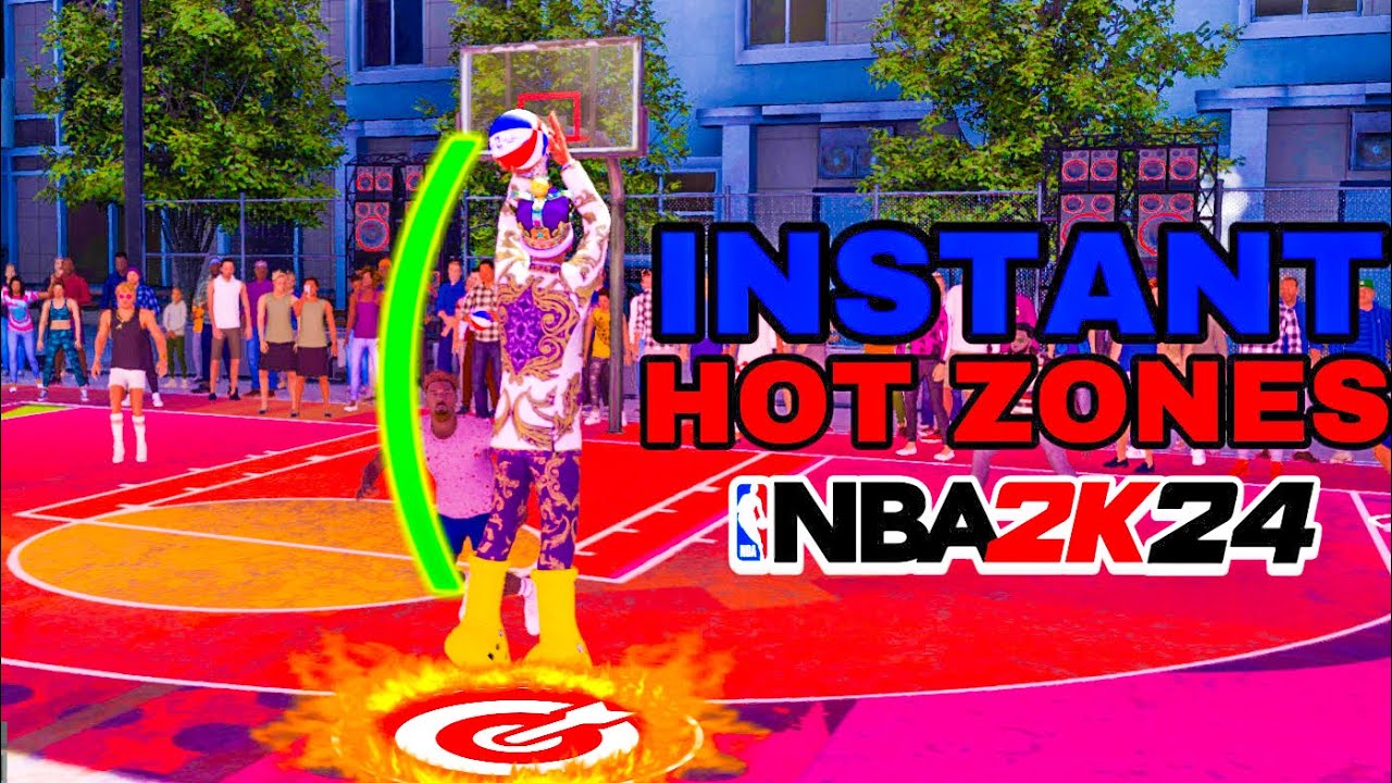 FASTEST WAY TO GET ALL HOT/LETHAL ZONES IN NBA 2K24 BEST METHOD ...