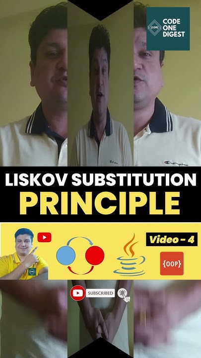 Liskov Substitution Principle Tutorial with Example for Software Developer - YouTube