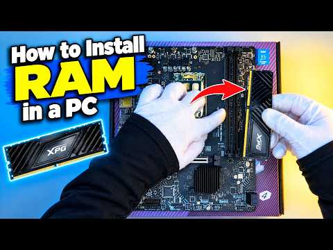 How to Install RAM in Your PC | Step-by-Step Tutorial