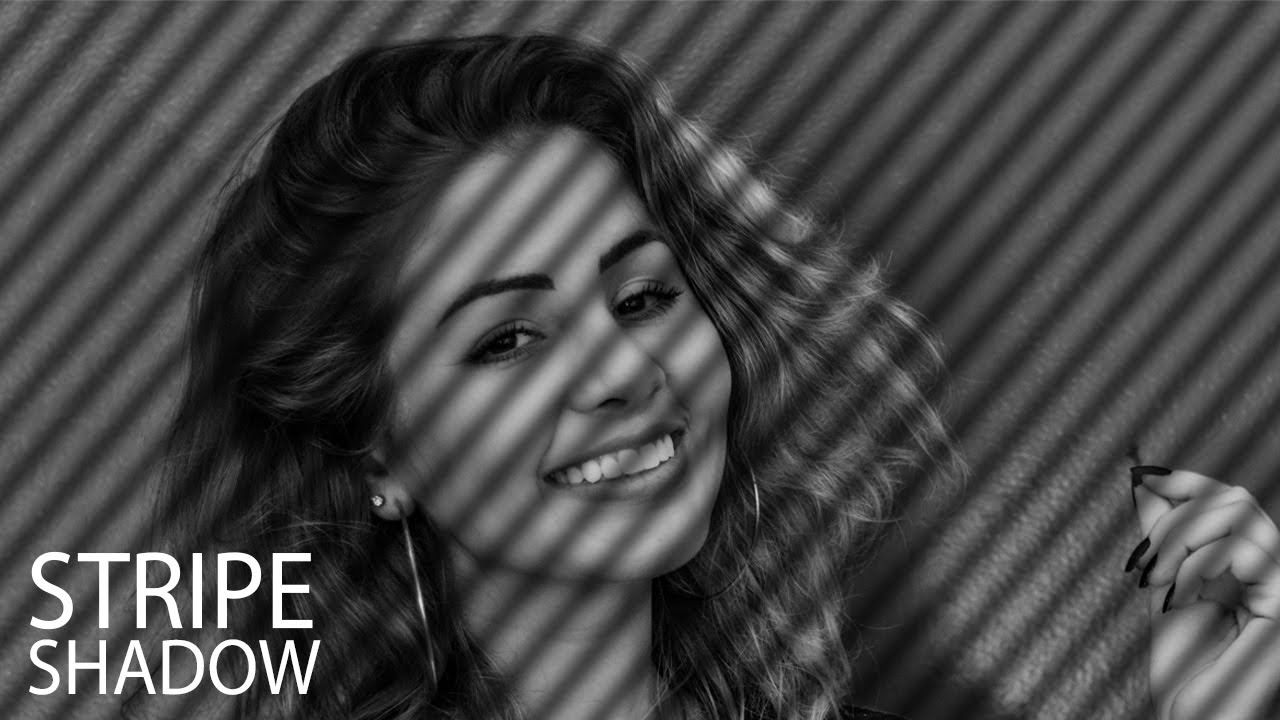 How to Create Stripe Shadow on Portrait - Photo Editing Effect - IRFAN ...