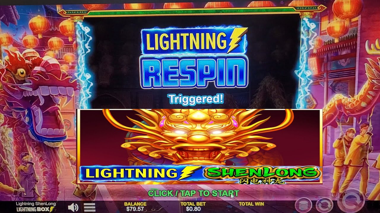 NEW GAME...LIGHTNING SHEN LONG AMONG OTHER BIG WINS - YouTube