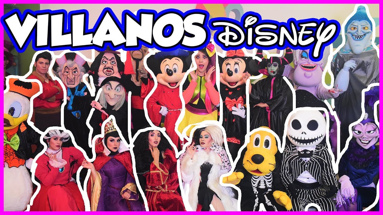 FIESTA con VILLANOS DISNEY/ COCO/ MALEFICA 2/ AMIX - YouTube