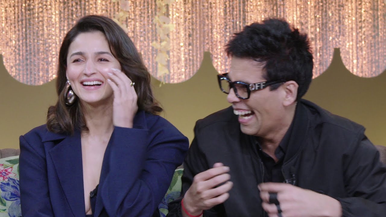 Gala Time with Team Jigra - Alia, Vedang, Karan | The Great Indian ...