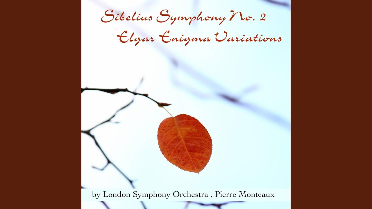 Variations on an Original Theme "Enigma", Op. 36: Variation XIII ...