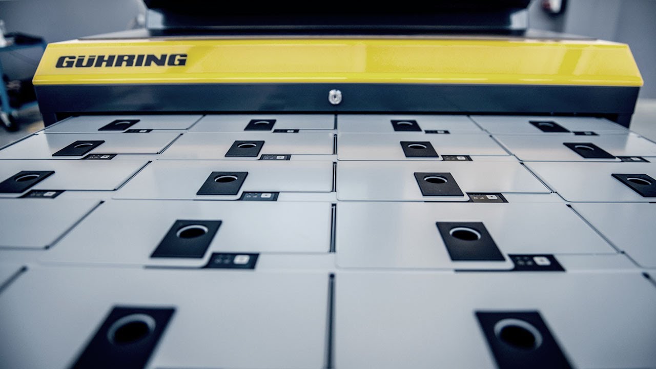 Guhring Tool Management - Dispensing Systems - YouTube