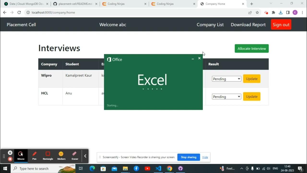 Placement Cell Backend Skill Test Coding Ninjas Youtube