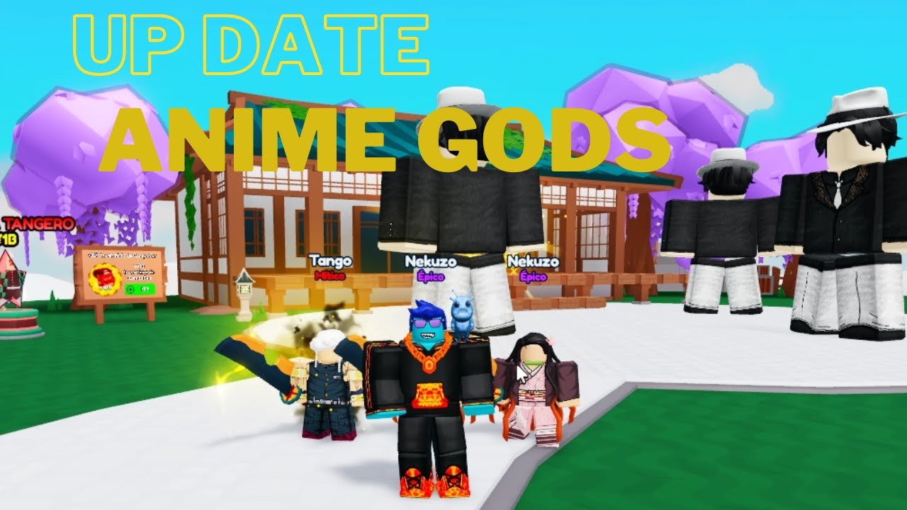 UPDATE ANIME GODS SIMULATOR. #roblox - YouTube